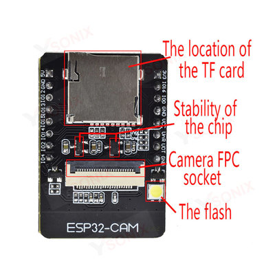 ESP32-CAM WiFi Bluetooth Module , ESP32 Nodemcu Wifi Camera Module With OV2640