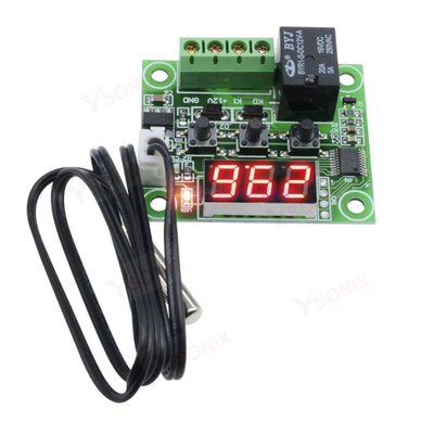 DC12V W1209 Digital Temperature Controller Thermostat Module NTC Sensor