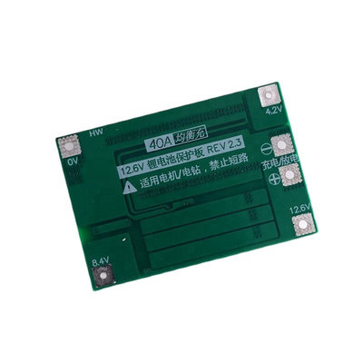 3S 40A 18650 Lithium Battery Protection Board For Drill 40A Current