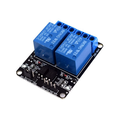 Optocoupler Electronic Power Module 2 Channel Dc 5v Relay Module