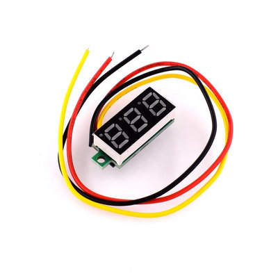 0.28 Inch Ultra Small LCD Display Module Adjustable Three Wire DC0-100V